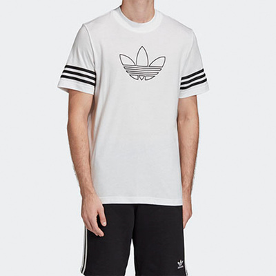 Adidas/阿迪达斯正品当季新款三叶草男子运动圆领T恤FM3894