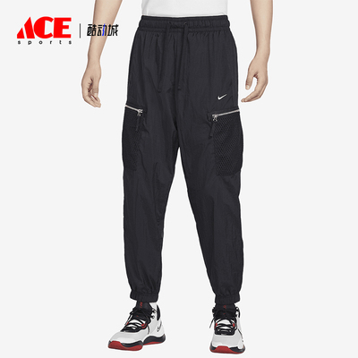 耐克男士透气束脚梭织时尚长裤