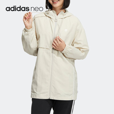 Adidas/阿迪达斯正品 Windbreaker 女子运动夹克外套 HM7419