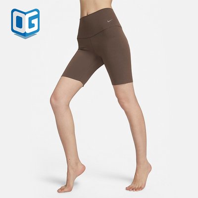 Nike/耐克正品夏季女士弹力透气运动训练紧身长裤DQ6004-237