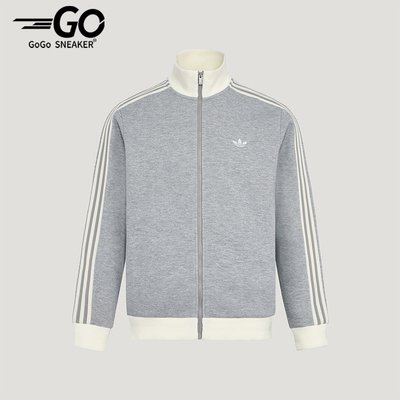 Adidas/阿迪达斯正品三叶草男女经典透气经典针织夹克外套KY8455