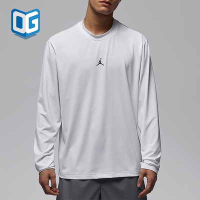 Nike/耐克正品JORDAN男士圆领套头透气经典长袖上衣IF0888-100