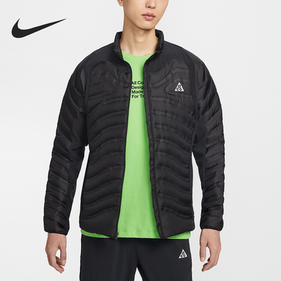 Nike/耐克正品冬季男士运动保暖透气拼接轻盈羽绒外套IO9133-010