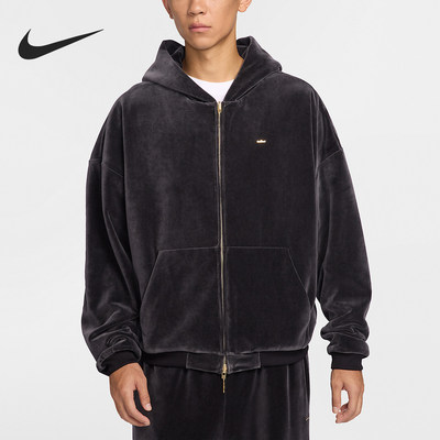 Nike/耐克官方正品LeBron男士连帽宽松刺绣篮球外套IM0636-010