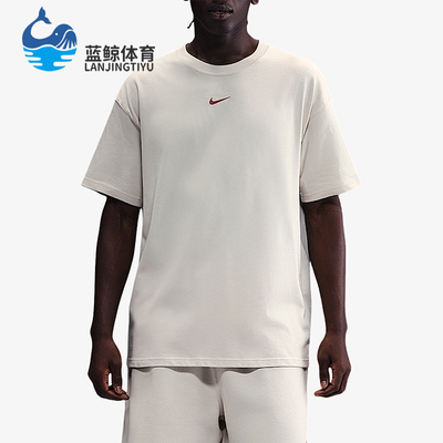 Nike/耐克正品2025男士套头休闲日常透气印花耐穿短袖IB5673-104