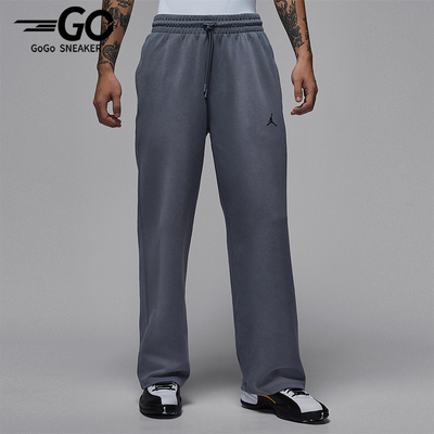 Nike/耐克正品JORDAN男士休闲运动针织刺绣直筒长裤HQ8693-075