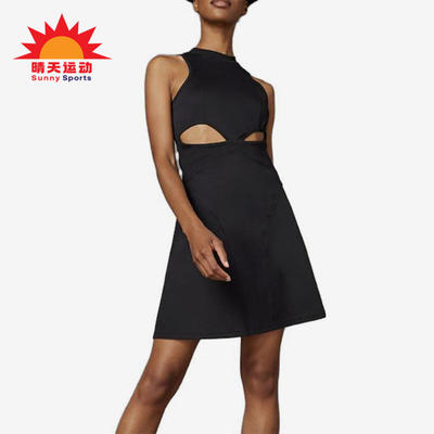 Adidas/阿迪达斯正品RUI ZHOU女士经典运动时尚镂空连衣裙IU0168