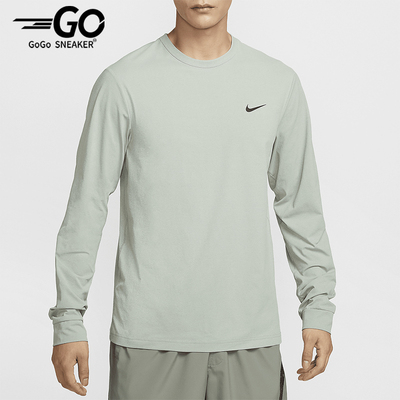 耐克男士运动训练保暖圆领上衣