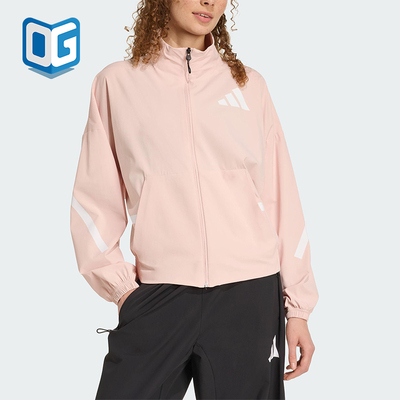 Adidas/阿迪达斯正品W Z.N.E. WV TT女士运动梭织宽松外套KE4883