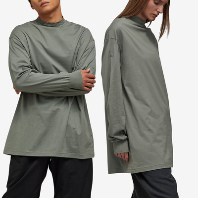 Adidas阿迪达斯正品经典男女长袖透气半高领套头运动T恤IP7705