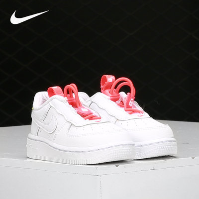 Nike/耐克正品AIR FORCE 1 TOGGLE (TD)小童运动休闲鞋CU5289-102