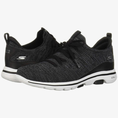 Skechers/斯凯奇正品女子 GO WALK 透气运动休闲鞋 15925-BKW