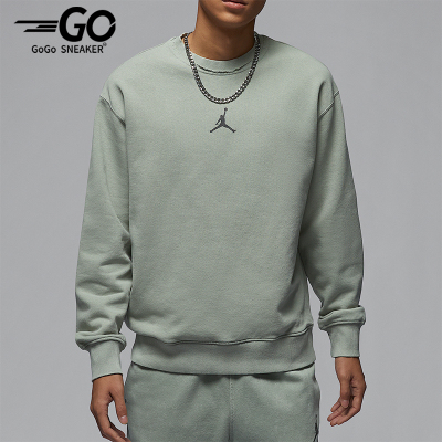 Nike/耐克正品JORDAN男士薄绒圆领运动针织卫衣HV8950-370