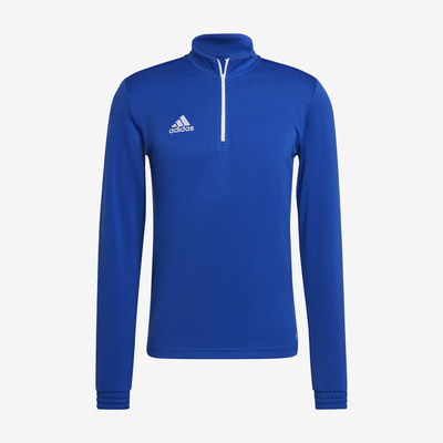 Adidas阿迪达斯正品Entrada 22男士立领吸湿排汗长袖T恤HG6286