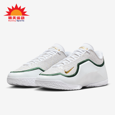 Nike/耐克正品2025秋季款男士减震低帮系带耐磨篮球鞋IB9563-101