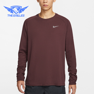 Nike/耐克正品2025男士针织反光运动干爽舒适圆领T恤HV2706-652