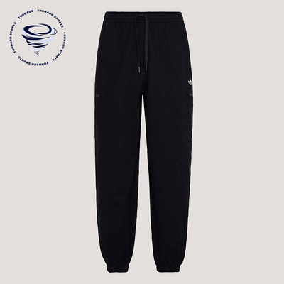 Adidas/阿迪达斯正品三叶草男士系带经典亲肤梭织运动裤KY5771