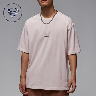 Nike/耐克正品JORDAN男士圆领挺括舒适简约运动短袖HQ8939-104