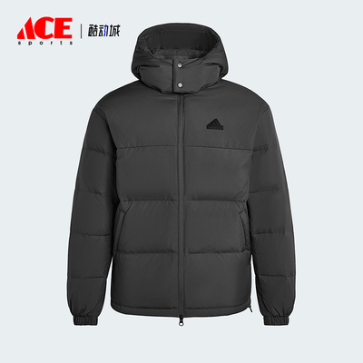 Adidas/阿迪达斯正品2025男女日常保暖运动连帽耐穿羽绒服KF1784