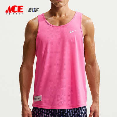 Nike/耐克正品夏季男士休闲无袖运动健身透气背心T恤HV7073-600