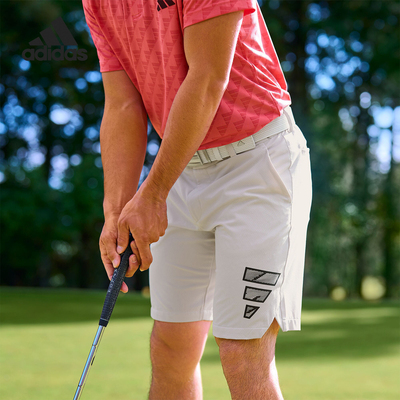 Adidas/阿迪达斯正品新款男士时尚简约运动高尔夫短裤IN6565