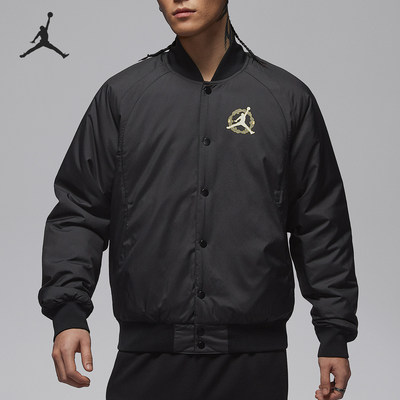 Nike/耐克官方正品JORDAN男士立领保暖印花运动棉服IQ3966-060