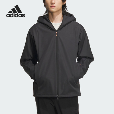 Adidas/阿迪达斯正品武极系列男士防泼梭织夹克外套JI8712