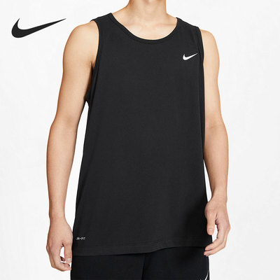 Nike/耐克正品当季新款男子休闲耐磨运动无袖T恤衫AR6070-100