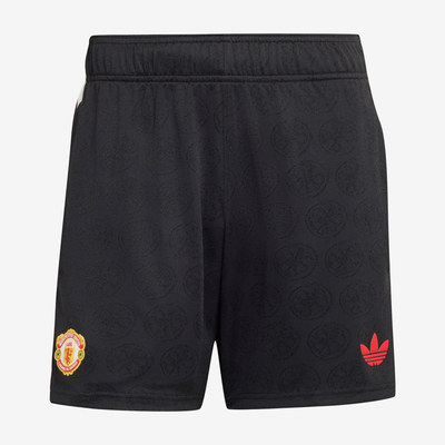 Adidas阿迪达斯正品曼联Stone Roses男抽绳针织条纹足球KC4443