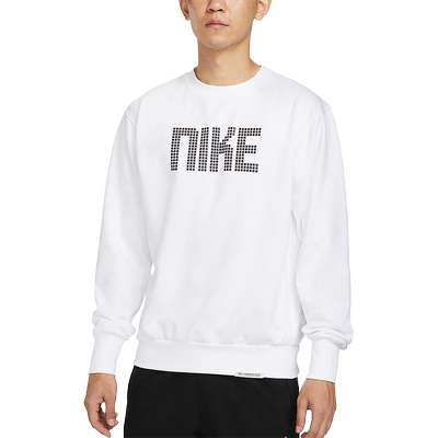 Nike/耐克官方正品新款男子运动透气休闲圆领印花卫衣FD9744-100