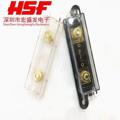 30A/50A/80A100A200A/400A ANL大平插大号叉栓式汽车保险丝及底座