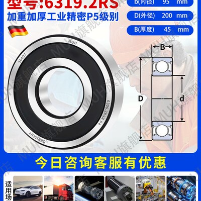 进口轴承大全6319轴承6320高速6322滚珠6324深沟球6326/6328ZZ/RS