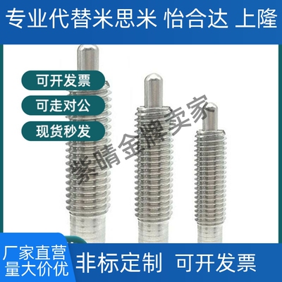 ZAP03-M10/M12/M16-H5/H10/H15/H20 不锈钢定位柱 弹簧柱塞 ZAP04