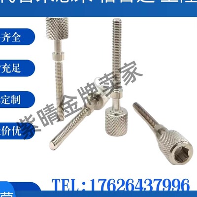 调整螺丝AJSTM3 M4 M5 M6 M8 M10粗牙细牙调整型PAY12-M现货镀镍