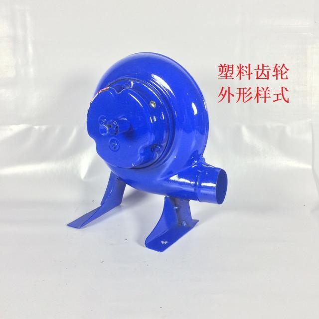 新品厂家直销户外烧烤现货手摇鼓z风机铁齿轮350W爆米花风机手动