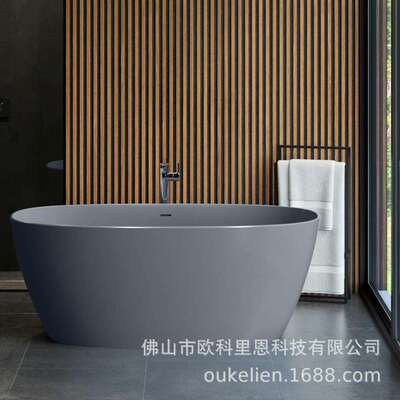 欧科里恩亚克力人造石精选一体成型浴缸盆批量工程