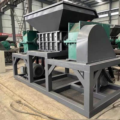 破大型双轴金TJJ撕碎机草捆稻草木材粉碎属多功能大机件垃圾碎设