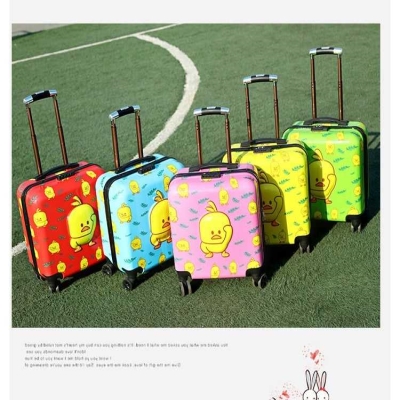 新品儿童行李箱男可坐可骑20寸卡C通拉杆箱女孩18寸可爱旅行箱登