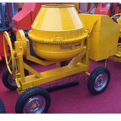 小型柴油滚筒搅拌机移动式砂浆出料设备建筑工地混凝土搅动机