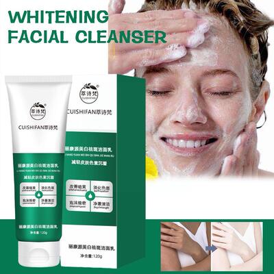 极速Cuishifan Whitening And FrAeckle Facial Cleanser Face Wa
