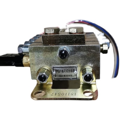 极速浙江永嘉流遍JPQ1型递进式片式分油器黄P油油路分配阀循环指