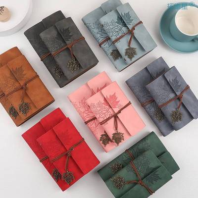 极速A7 Travelers Vintage Nwotebook PU Leather Blank Kraft Di