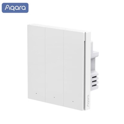 绿米Aqara智能墙壁开关H1Pro零火版远程控制双控遥控接入HomeKit