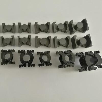 极速磁芯PQ2620PQ3220PQ3225PQ3230PFQ4040PQ5050配立式6针PQ5050