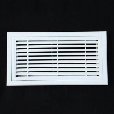 百叶风口单层过滤网装饰1000*150ABS方形风口送风出风检修口