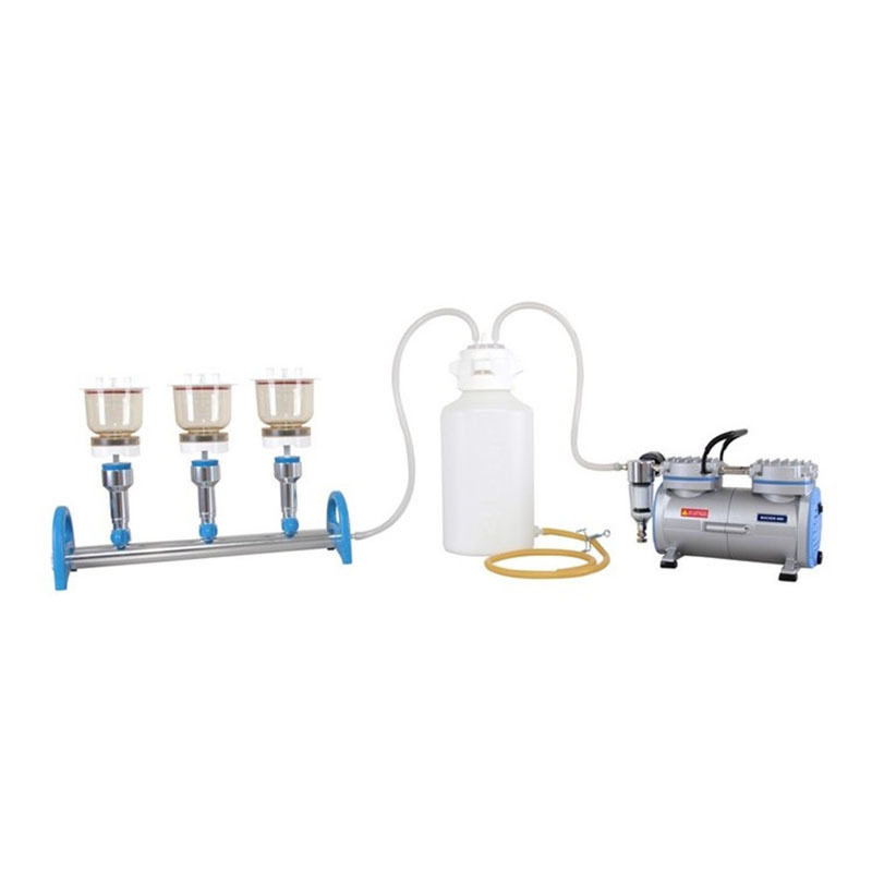 台湾洛科MultiVac310-MS-T铝制3孔三联真空换膜抽滤过滤器系统