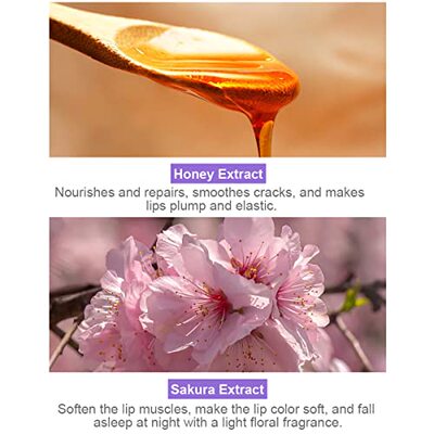 极速Honey Lip Mask  Day and Night Repair MNatural Lip Enhanc