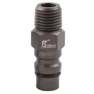 极速黑金钢气动快速接头加硬20PM外丝公J头快插气动起子小气动扳