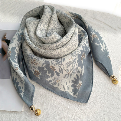 丝巾系脖高级感磁吸扣春秋