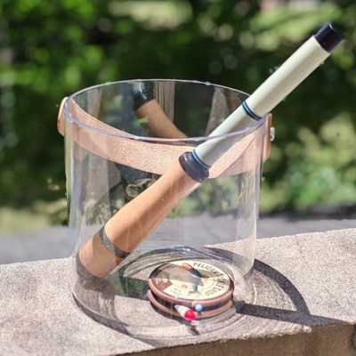 速发明物钓观桶桶户外观渔小桶透小小钓桶露营装鱼鱼鳑鲏白条露营